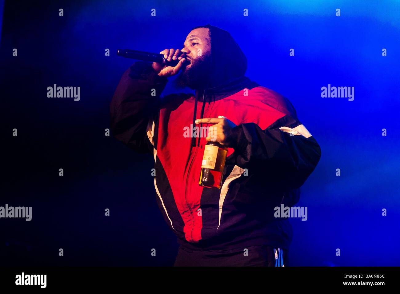 Milano, Italy. 04th Mar, 2025. American rapper The Game performs live ...