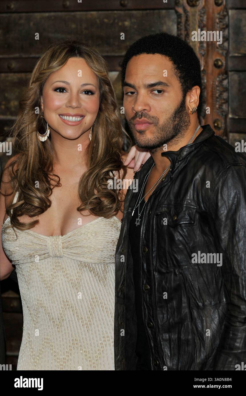 MARIAH CAREY & LENNY KRAVITZ."Precious" photocall.62nd International ...