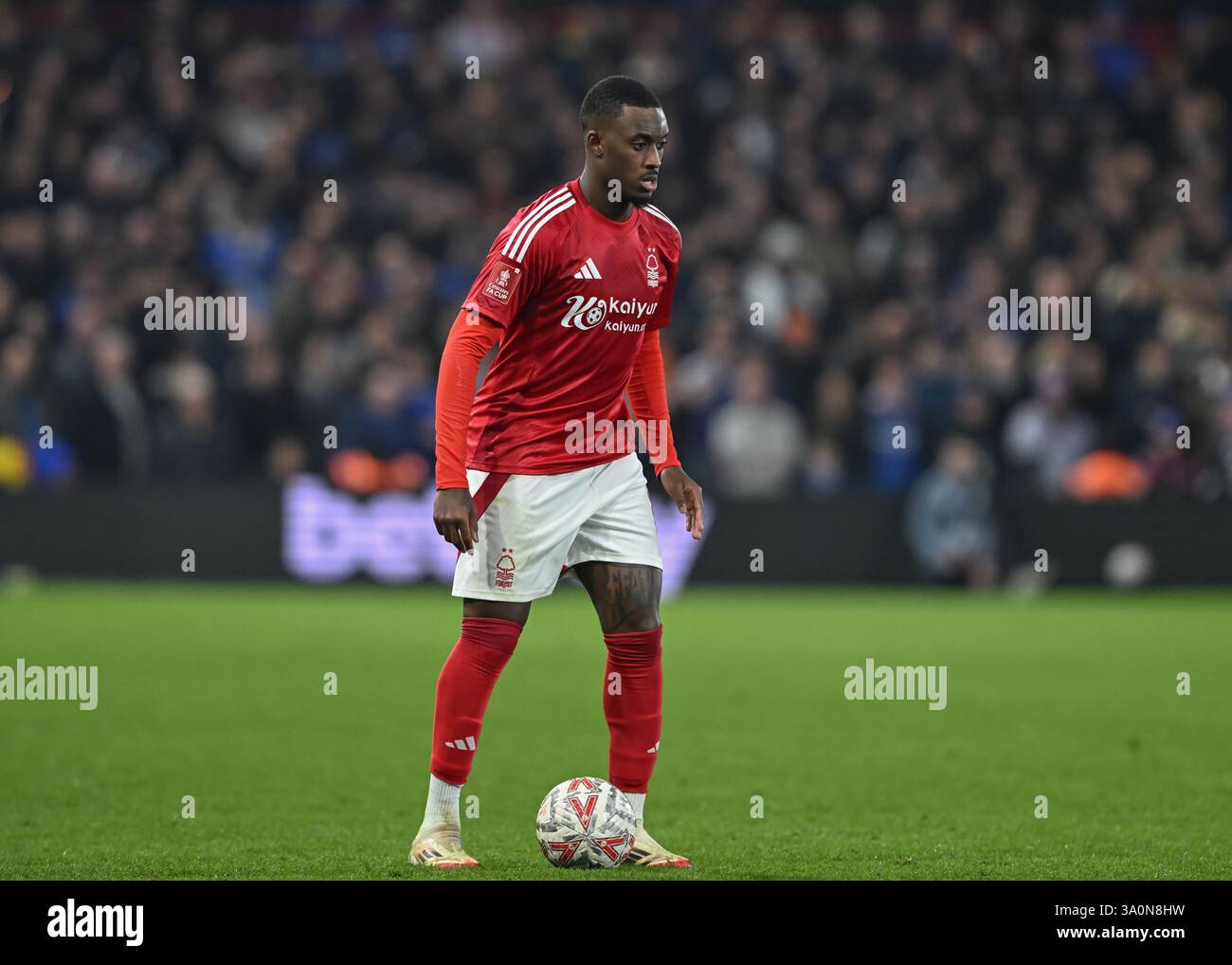 Nottingham, UK. 3rd Mar, 2025. Callum Hudson-Odoi of Nottingham Forest ...