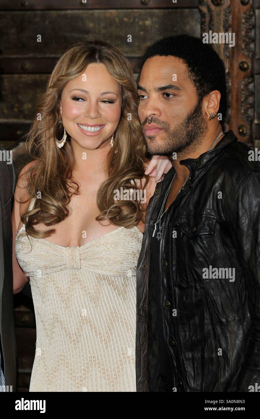 MARIAH CAREY & LENNY KRAVITZ."Precious" photocall.62nd International ...