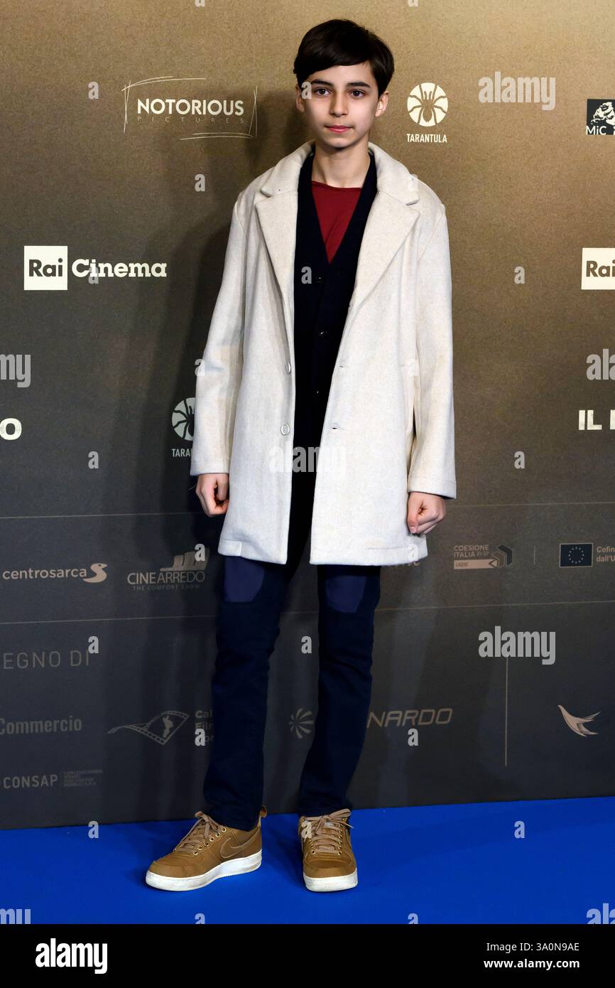 Tommaso Ricucci attends the "Il Nibbio" Photocall at March in Rome ...