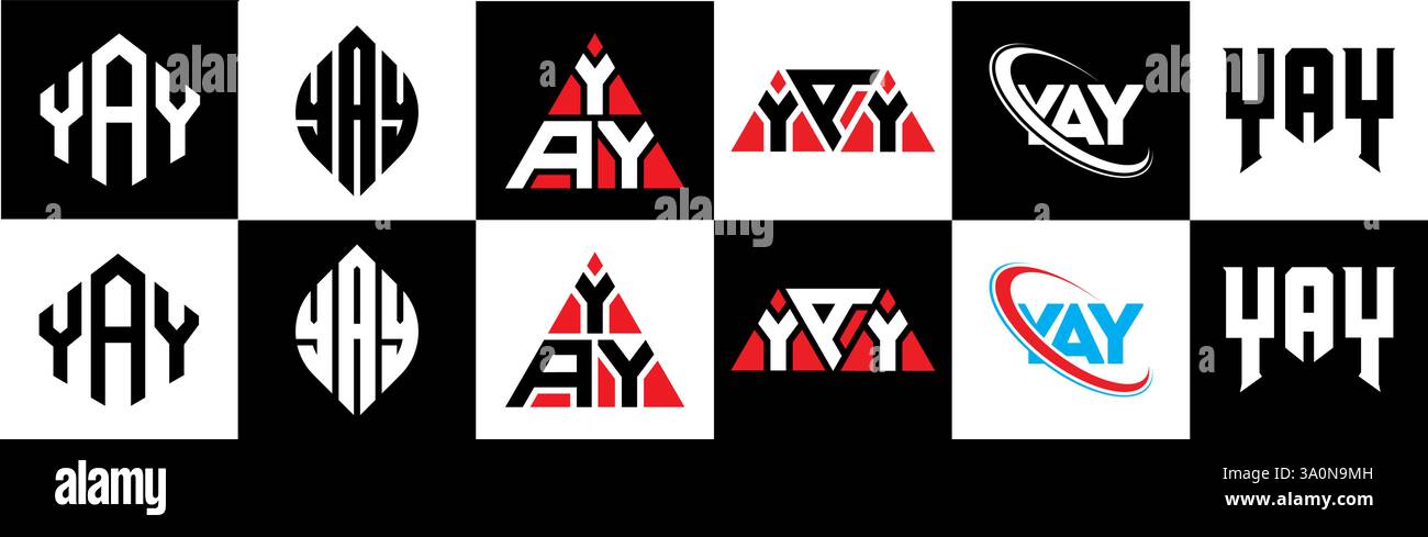 Yay logos hi-res stock photography and images - Alamy