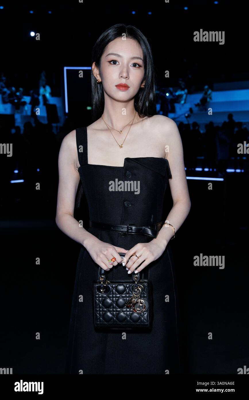 Paris, Frankreich. 04th Mar, 2025. Zhou Ye attends CHRISTIAN DIOR ...