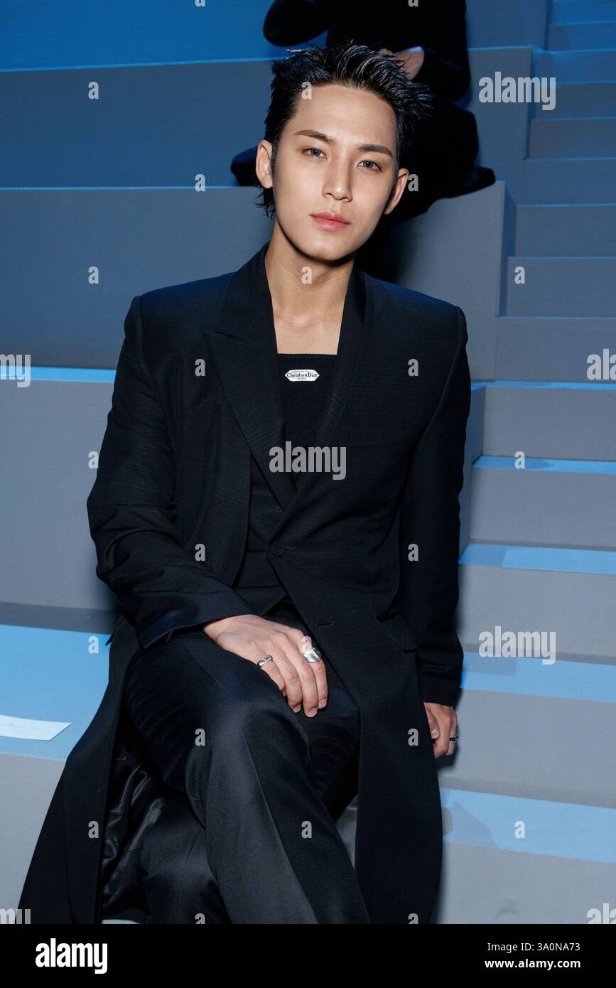 Paris, Frankreich. 04th Mar, 2025. Mingyu attends CHRISTIAN DIOR Autumn ...