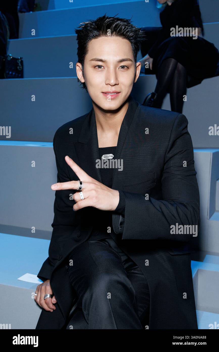 Paris, Frankreich. 04th Mar, 2025. Mingyu attends CHRISTIAN DIOR Autumn ...