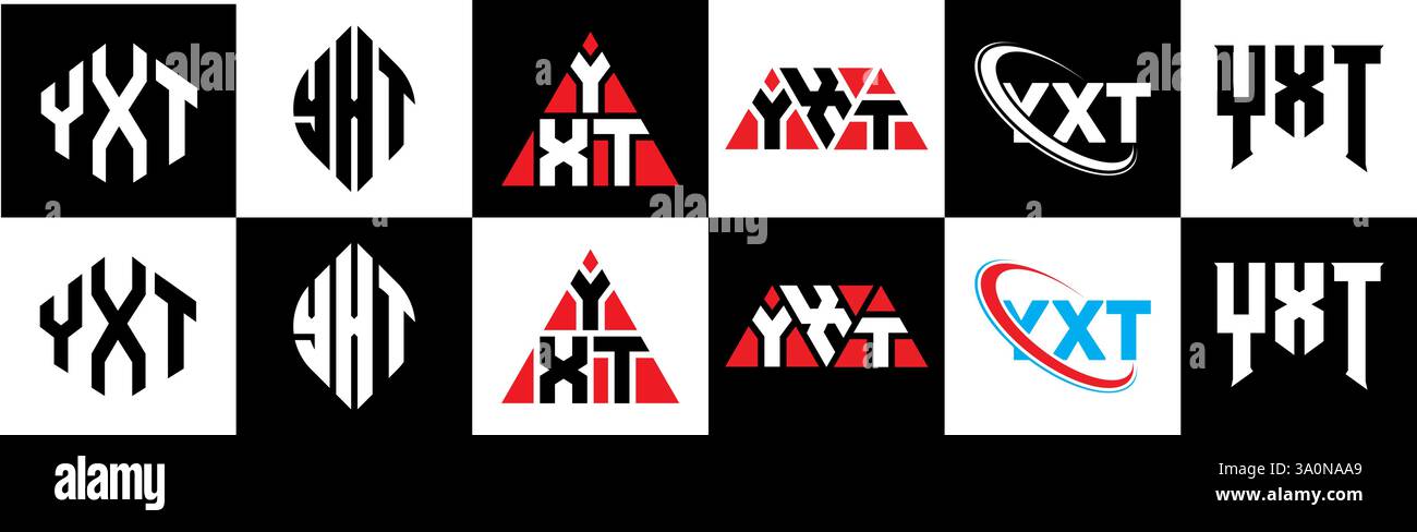 Yxt triangle Stock Vector Images - Alamy