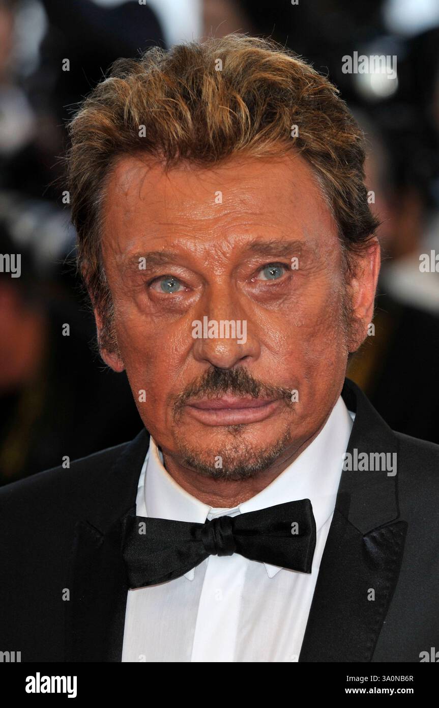 JOHNNY HALLYDAY.'Vengance' screening.62nd International Cannes Film ...