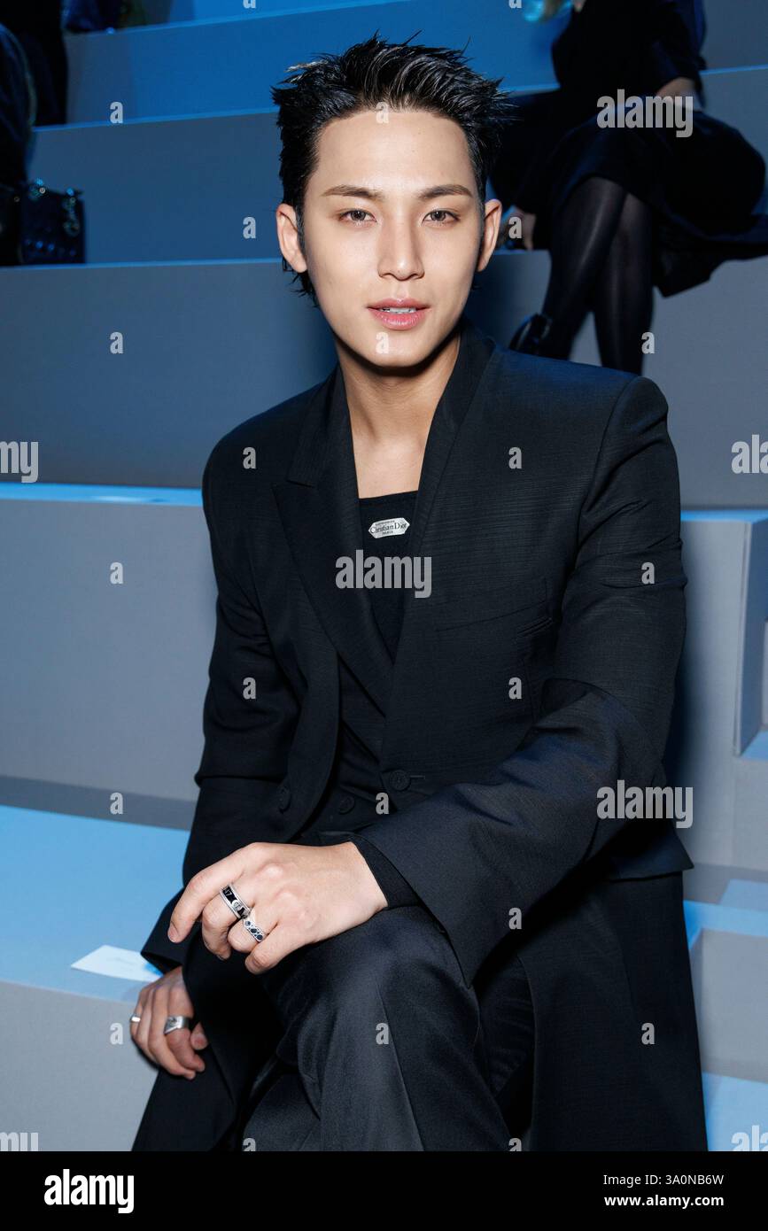 Paris, Frankreich. 04th Mar, 2025. Mingyu attends CHRISTIAN DIOR Autumn ...