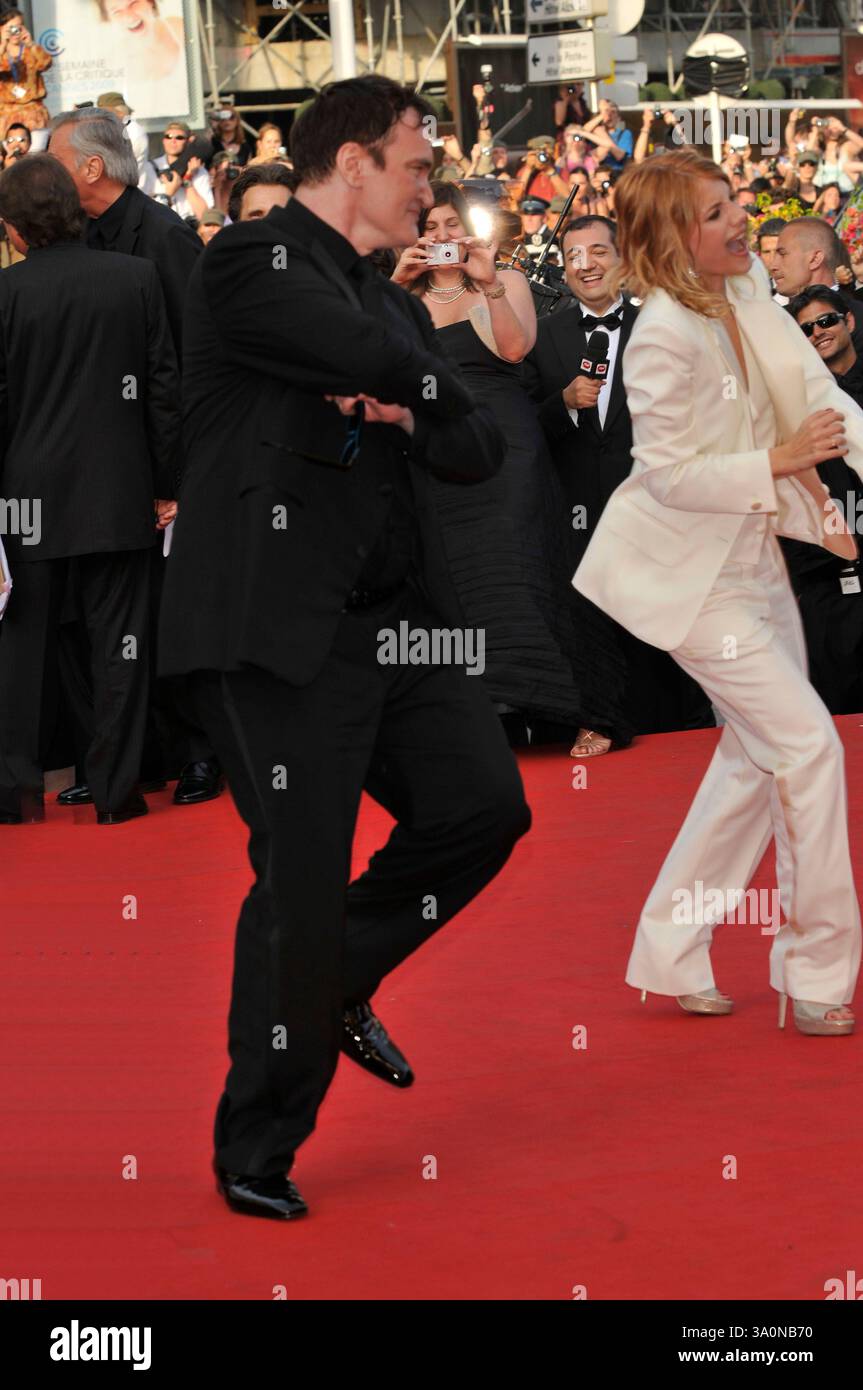 QUENTIN TARANTINO & MELANIE LAURENT .The premiere of "Inglorious ...