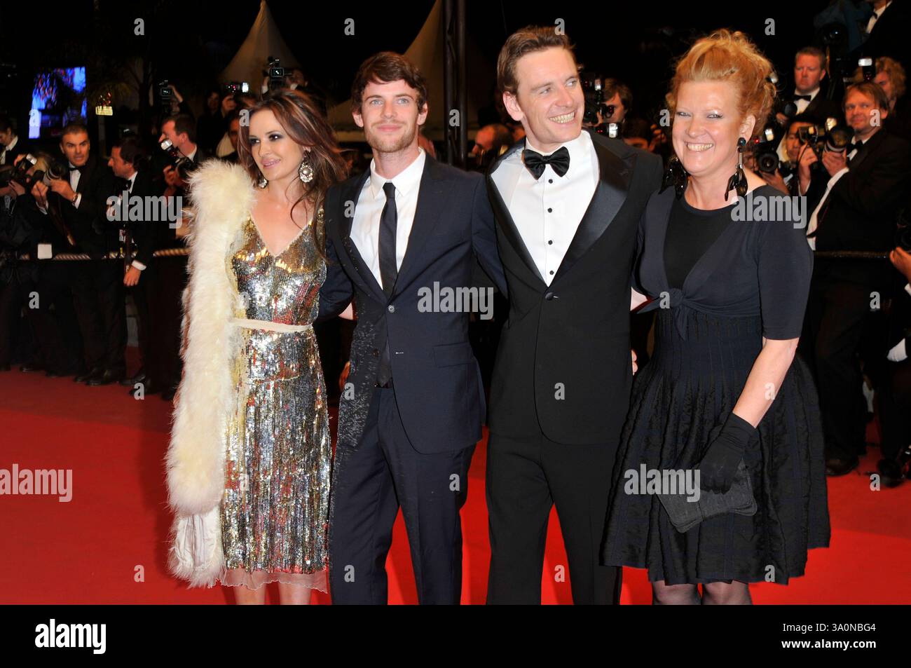 Kierston Wareing, Harry Treadaway, Michael Fassbender and director ...