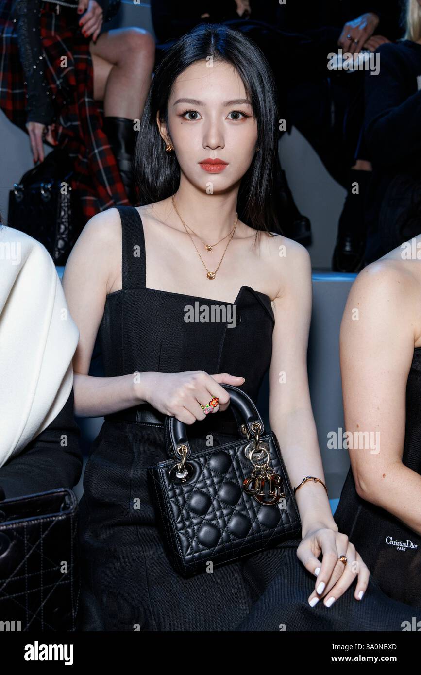 Paris, Frankreich. 04th Mar, 2025. Zhou Ye attends CHRISTIAN DIOR ...
