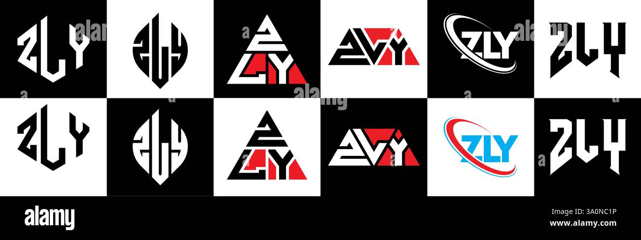 Zly circle logo hi-res stock photography and images - Alamy