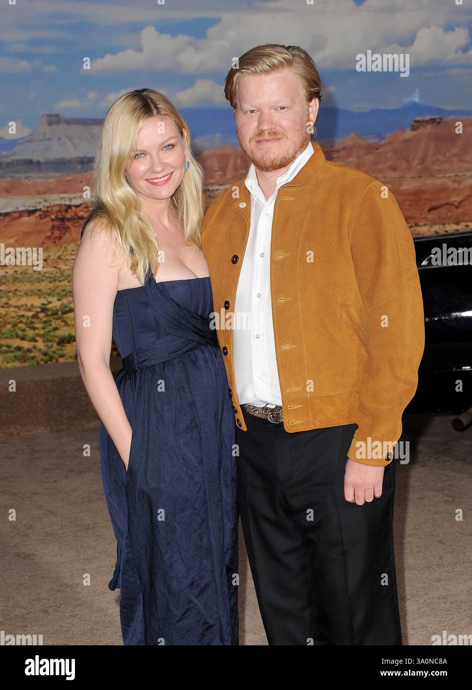 Kirsten Dunst and Jesse Plemons at the Los Angeles premiere of Netflix's 'El Camino: A Breaking ...