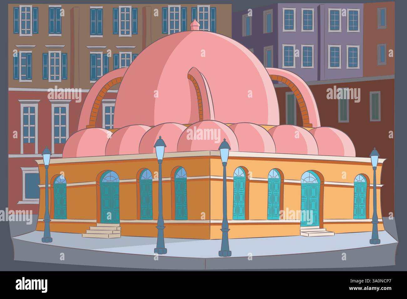 Harbor chania Stock Vector Images - Alamy