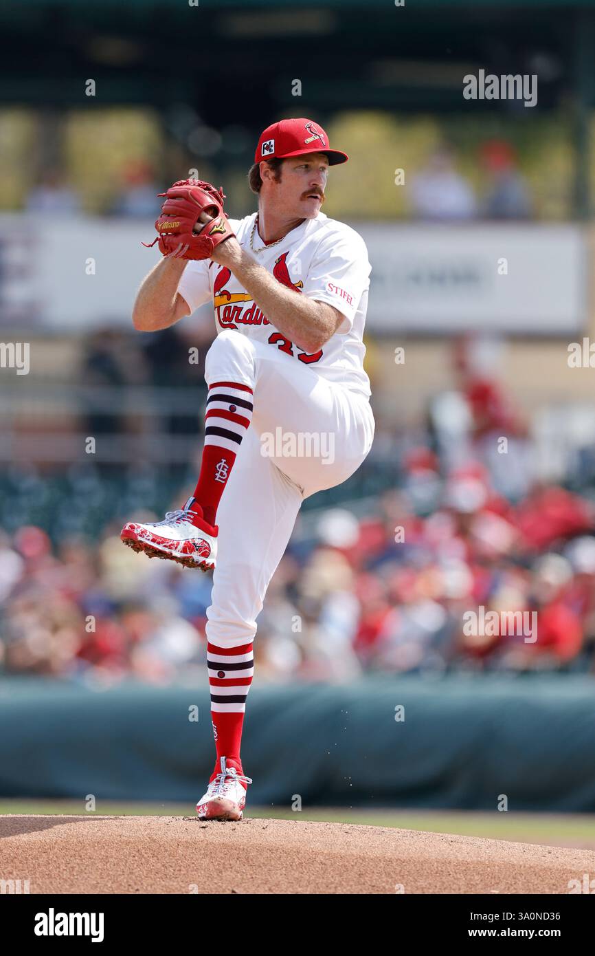 JUPITER, FL - MARCH 01: St. Louis Cardinals pitcher Miles Mikolas (39 ...