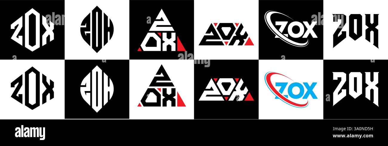 Zox triangle Stock Vector Images - Alamy