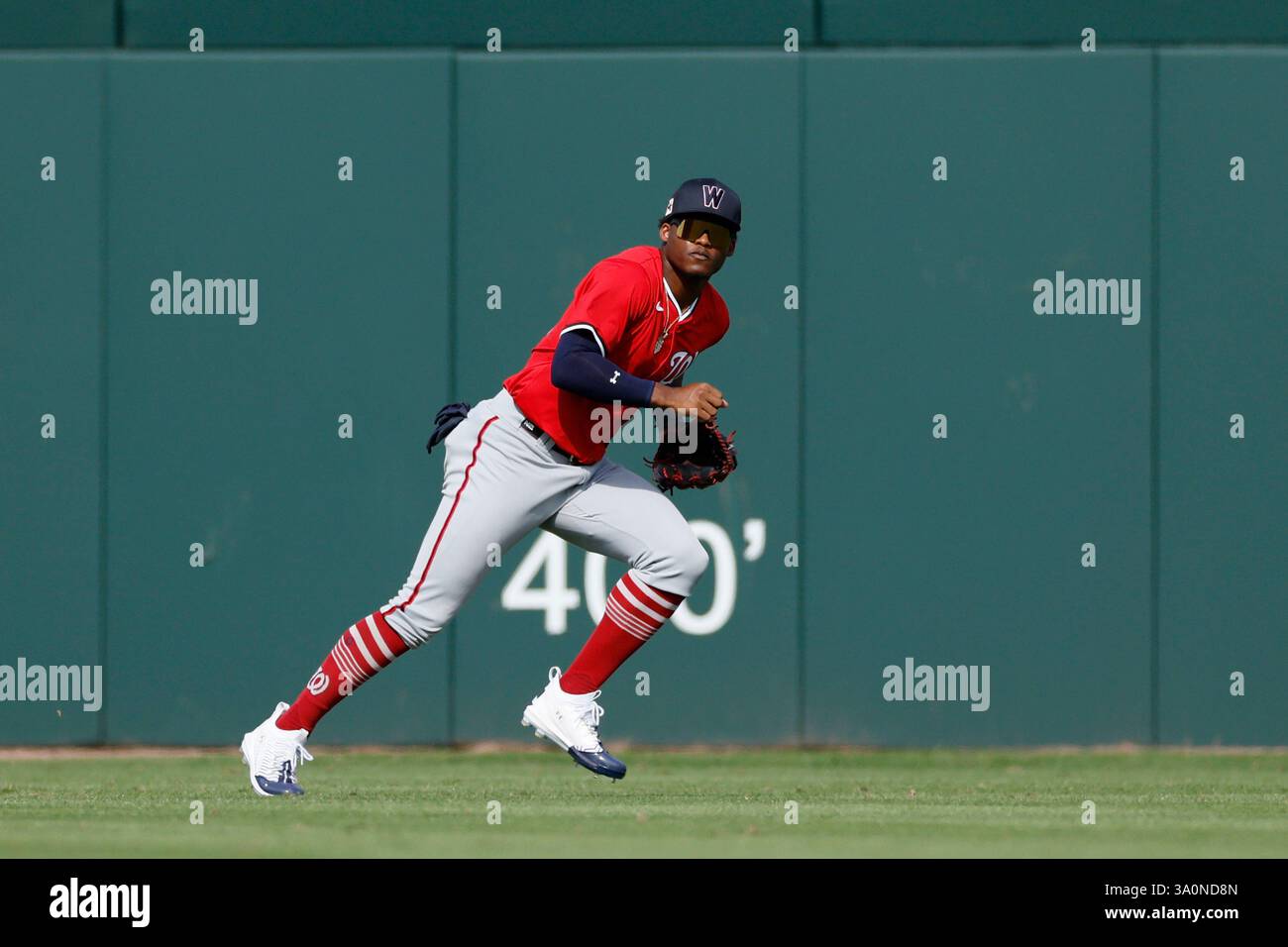 JUPITER, FL - MARCH 01: Washington Nationals outfielder Elijah Green ...