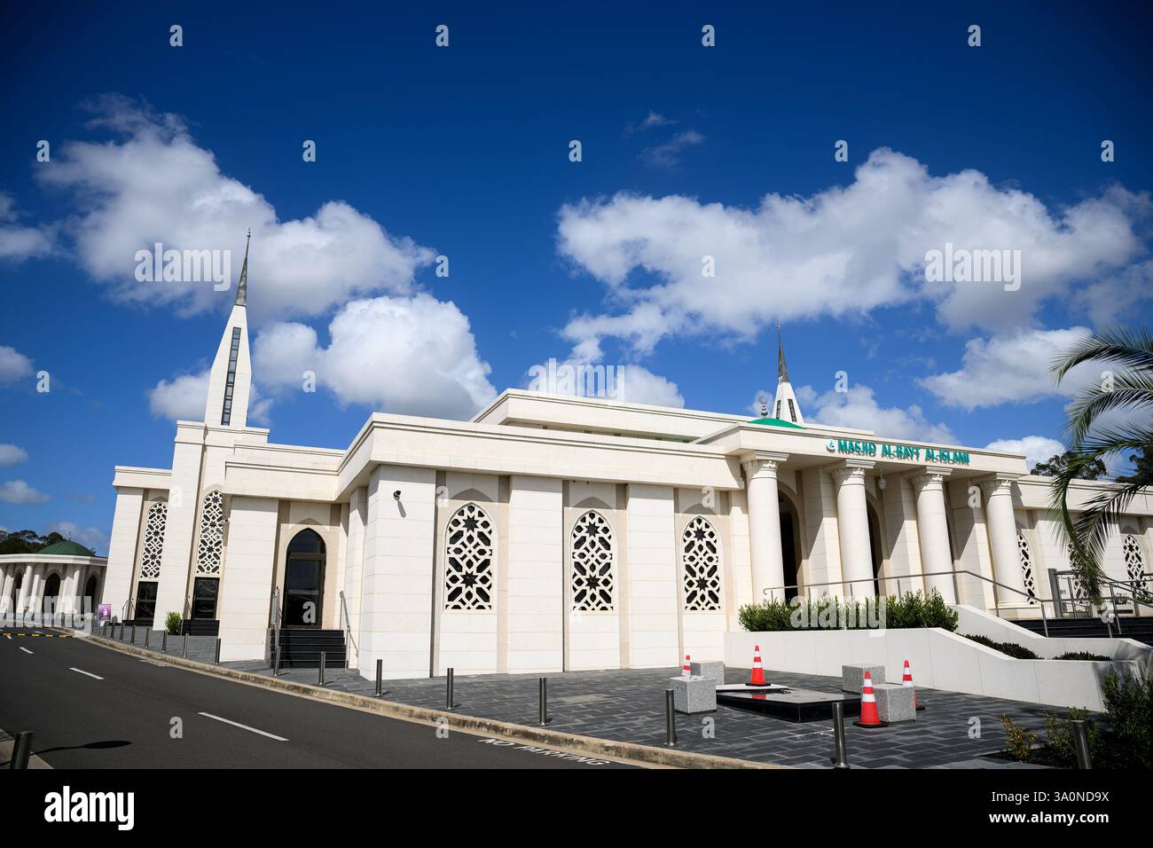 General view of The Australian Islamic House Masjid in Edmonson Park ...
