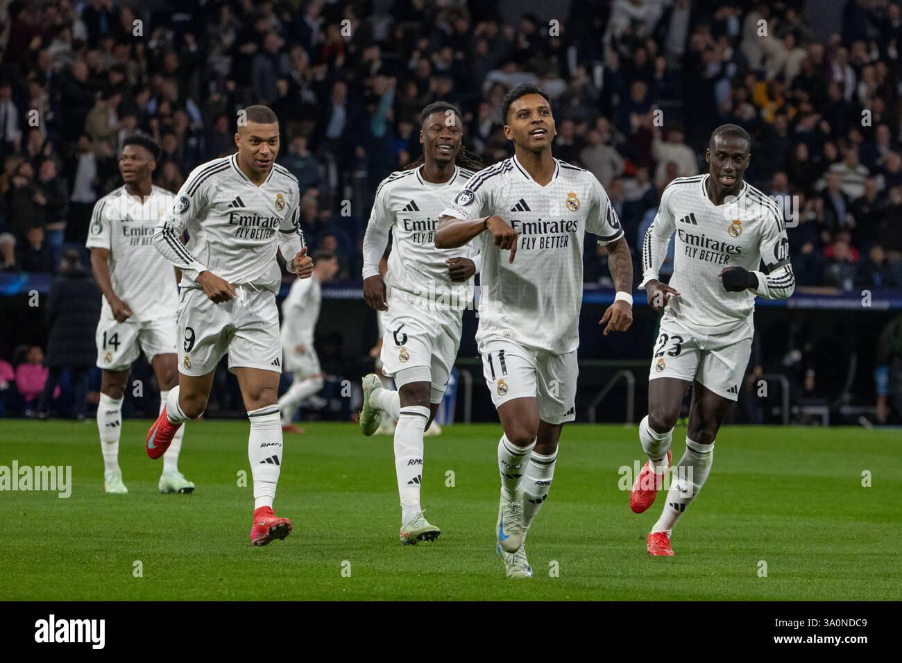 Madrid, Spain. 04th Mar, 2025. Rodrygo Goes of Real Madrid seen in ...