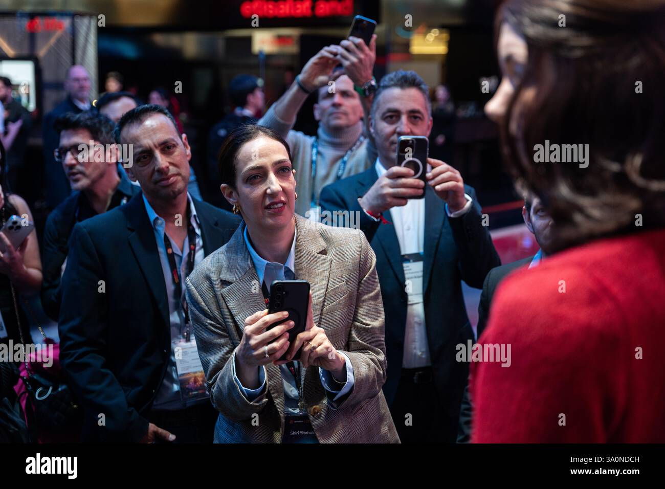 Barcelona, Barcelona, Spain. 4th Mar, 2025. Amira, the humanoid robot ...