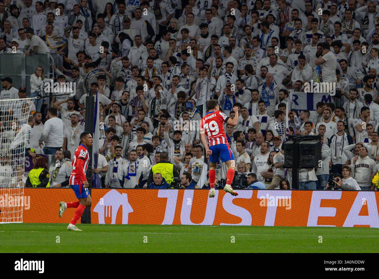 Madrid, Spain. 04th Mar, 2025. Julian Alvarez of Atletico de Madrid ...