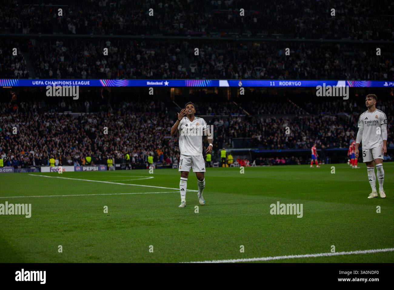 Madrid, Spain. 04th Mar, 2025. Rodrygo Goes of Real Madrid seen in ...