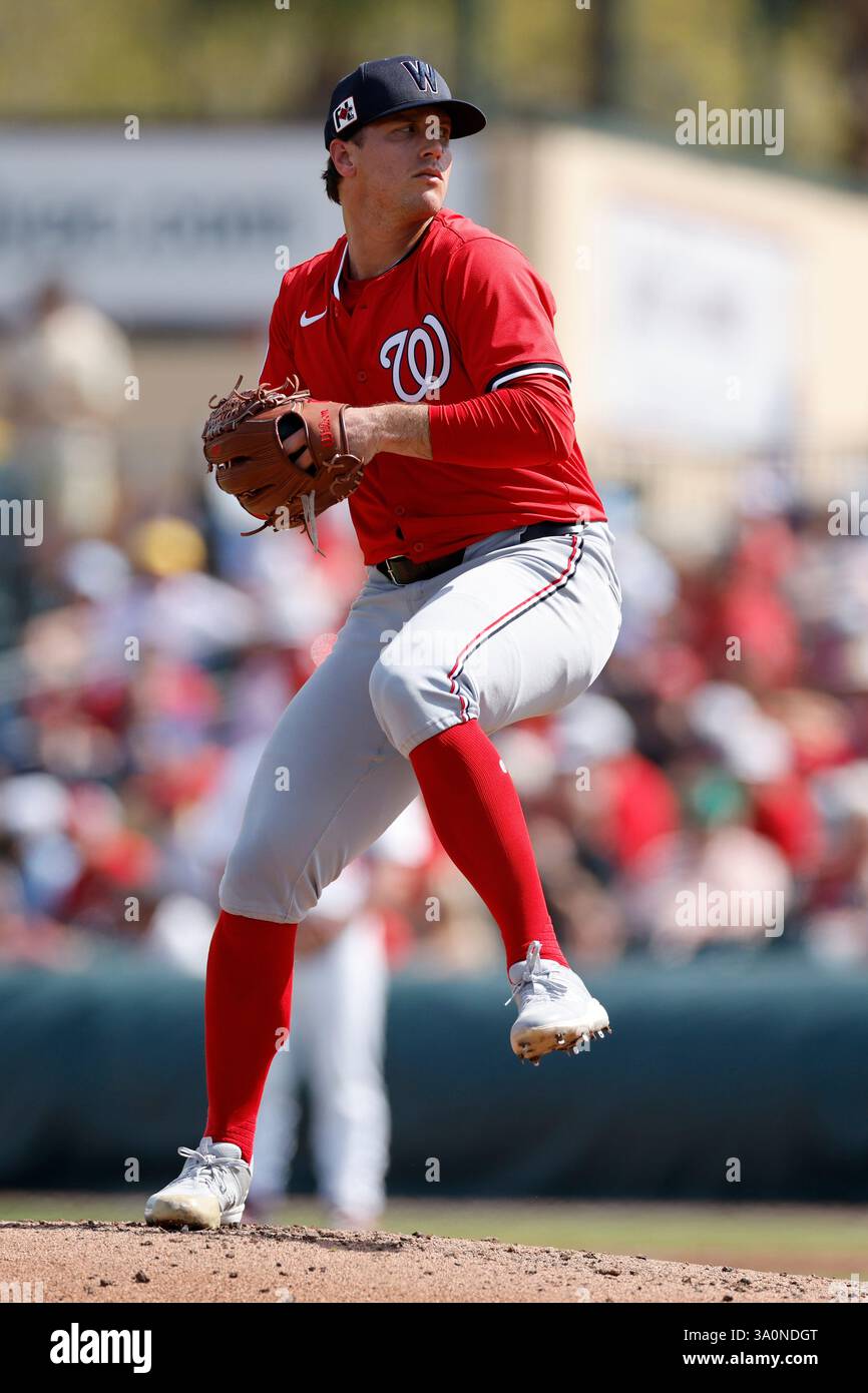 JUPITER, FL - MARCH 01: Washington Nationals pitcher Lucas Sims (39 ...