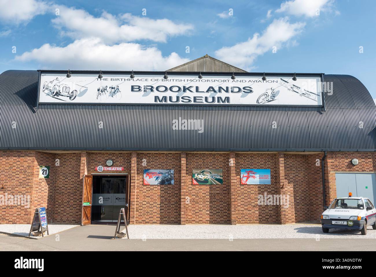 Brooklands Museum, Weybridge, Surrey, England, UK Stock Photo - Alamy