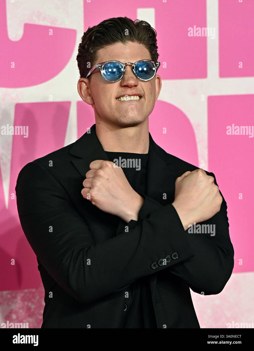 LONDON, ENGLAND - MARCH 04: Alex Hayman attends Marching Powder World ...