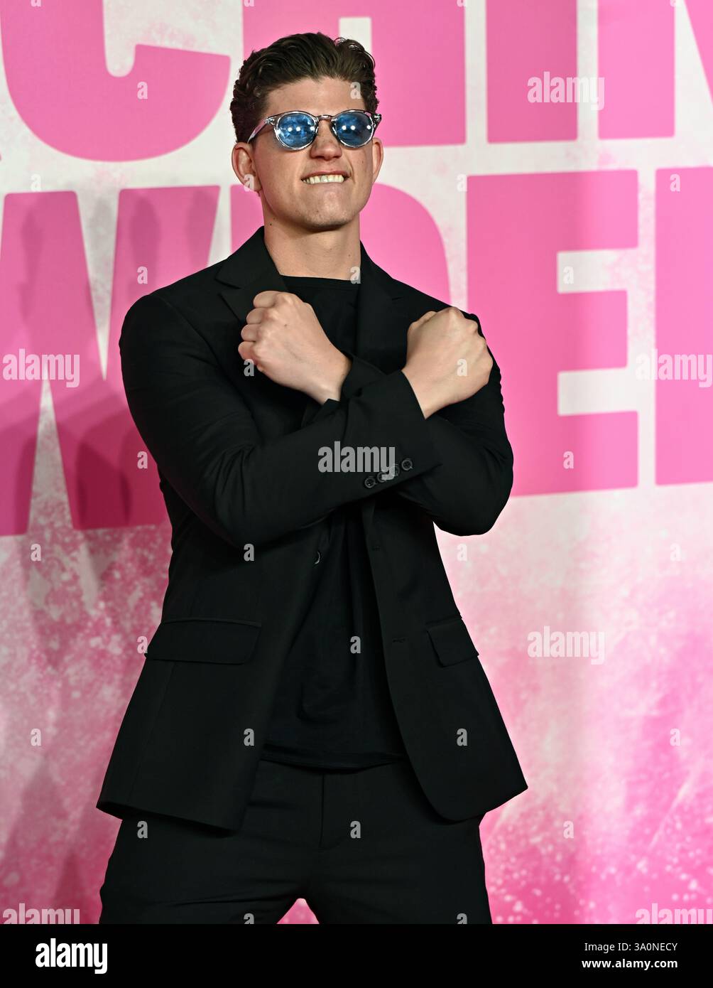 LONDON, ENGLAND - MARCH 04: Alex Hayman attends Marching Powder World ...