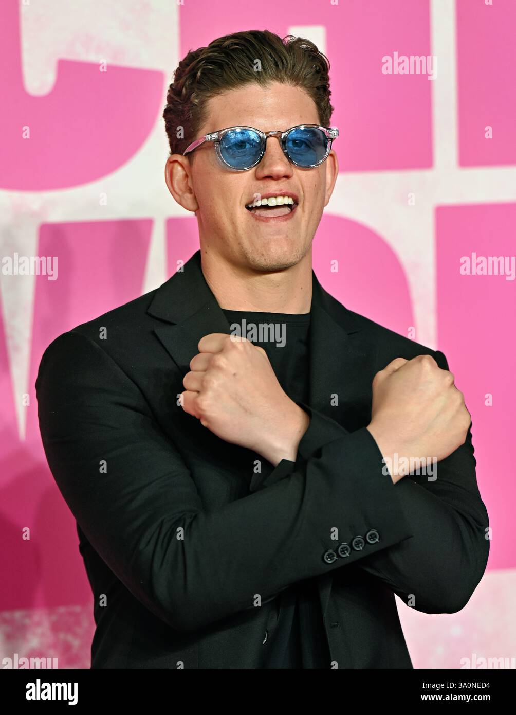 LONDON, ENGLAND - MARCH 04: Alex Hayman attends Marching Powder World ...