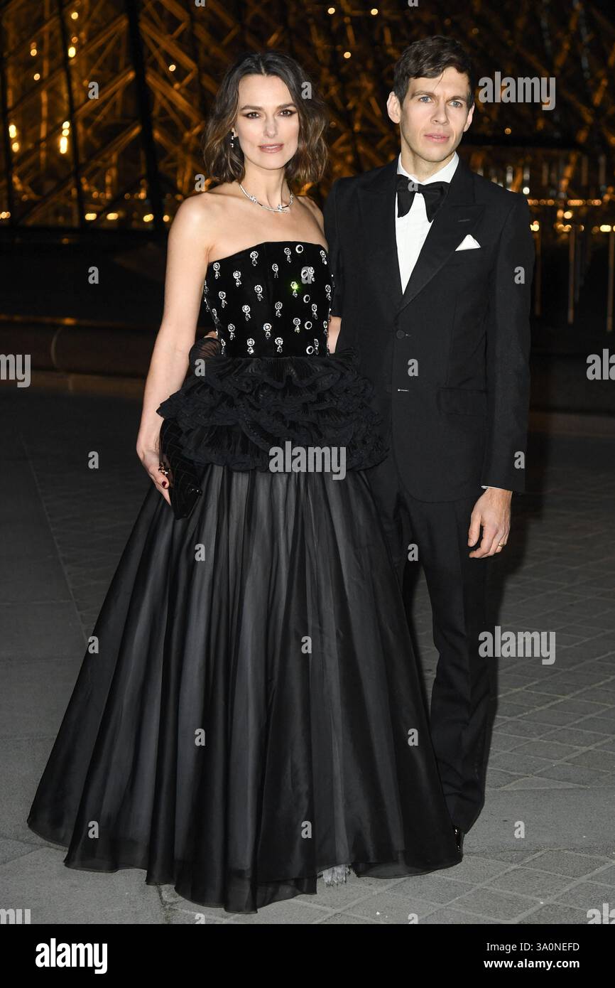 Paris, France. 04th Mar, 2025. Keira Knightley and James Righton ...