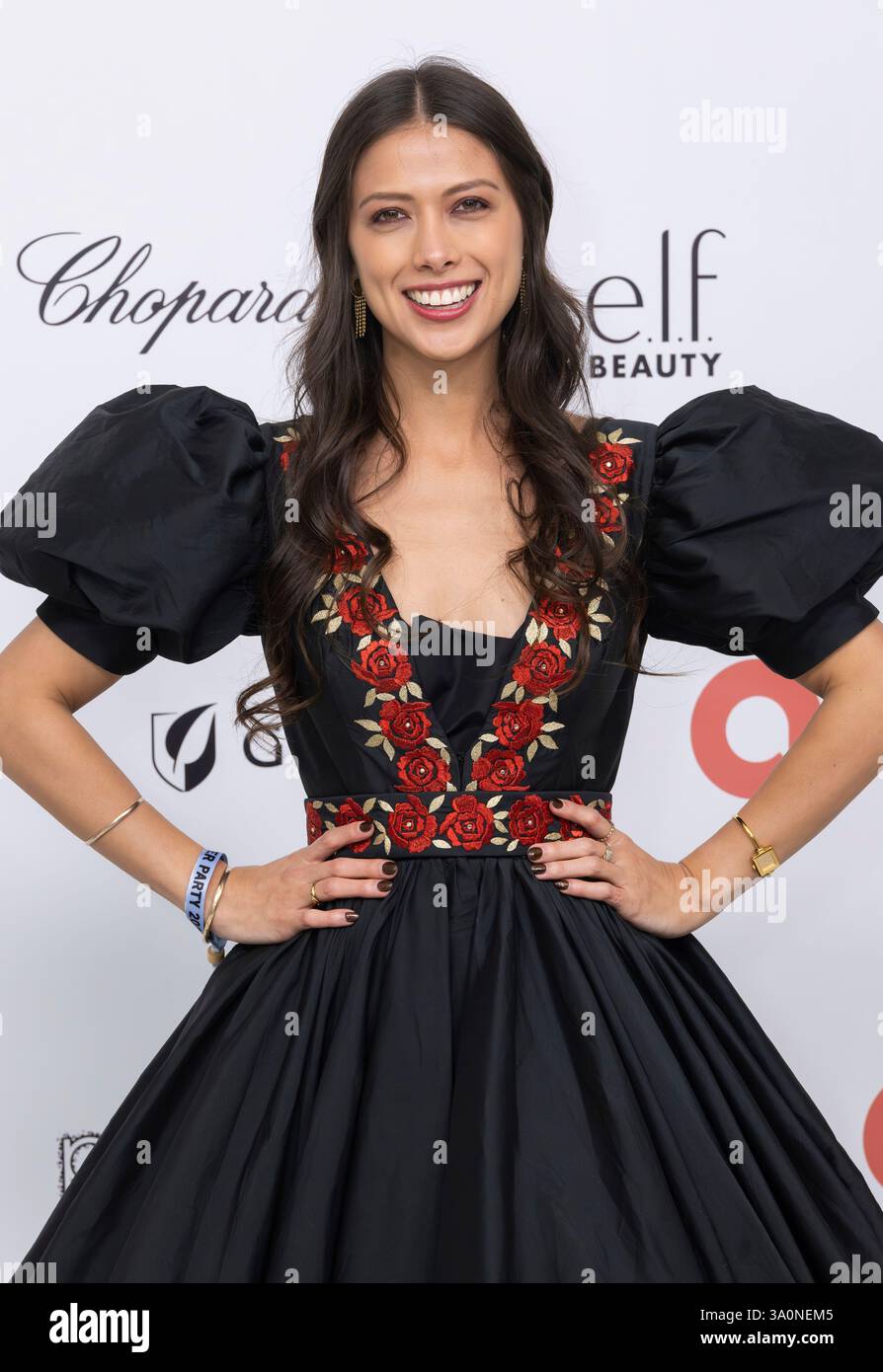 Paloma Cinco arrives at the 33rd Annual Elton John AIDS Foundation ...