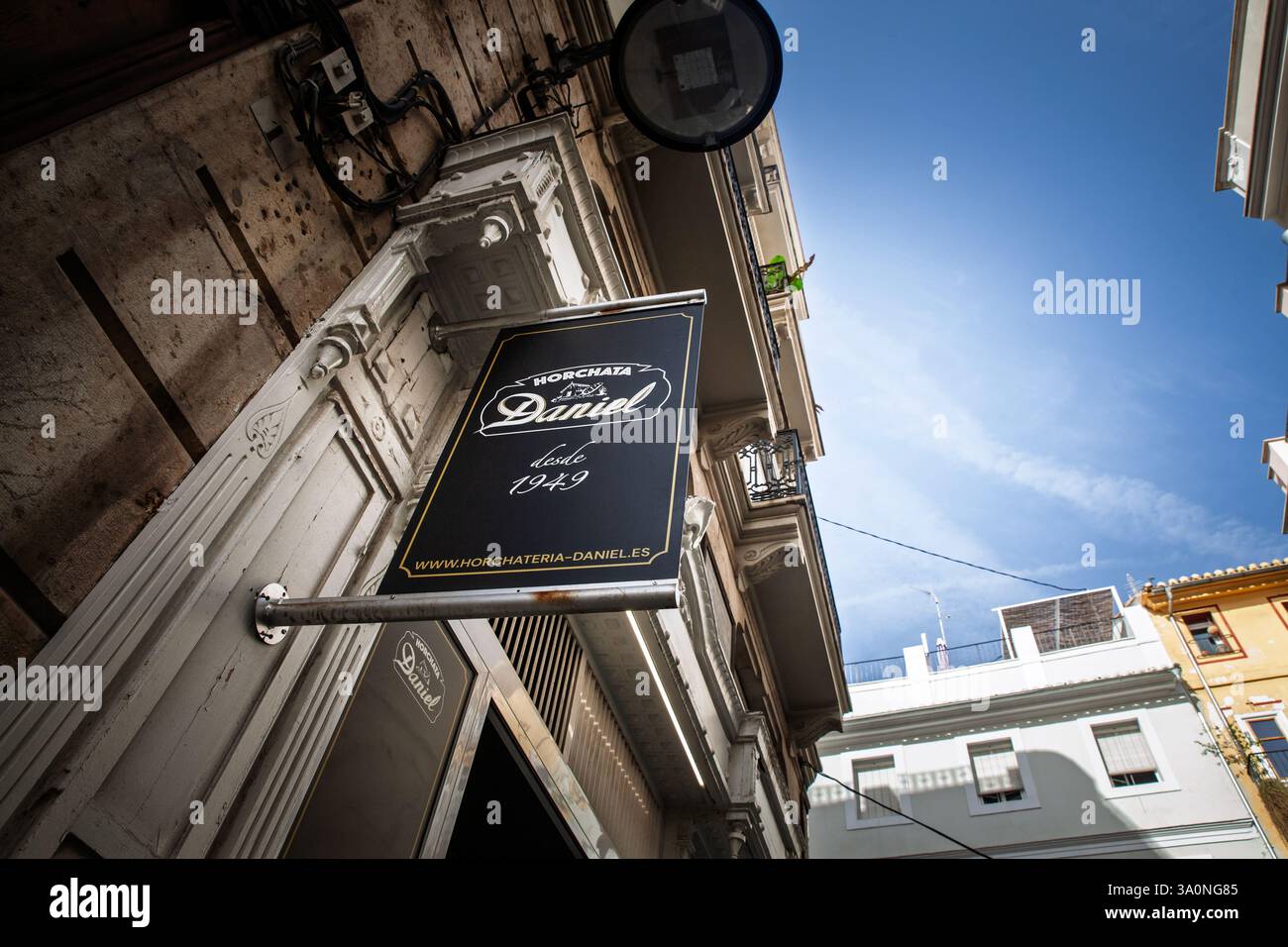 VALENCIA, SPAIN - OCTOBER 13, 2024: A bright window display for ...