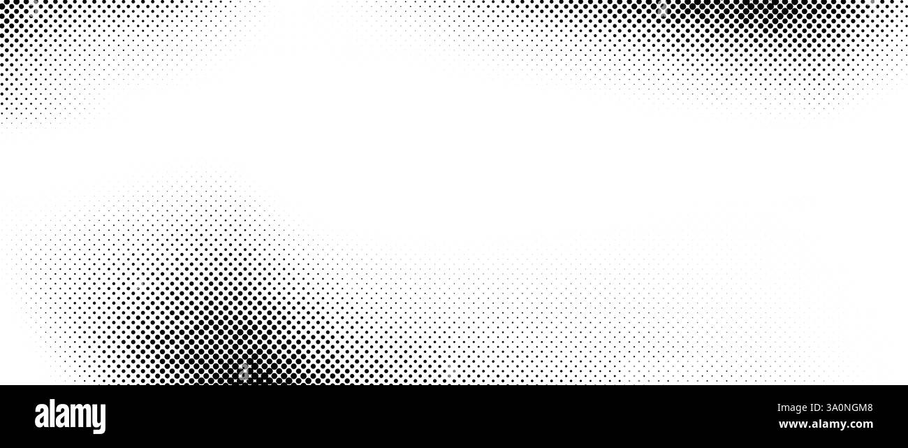 Dotted halftone texture background. Monochrome pop art gradient overlay ...
