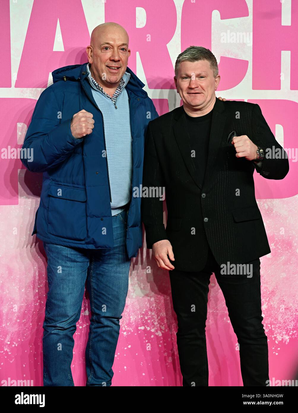 LONDON, ENGLAND - MARCH 04: Ricky Hatton attends Marching Powder World ...