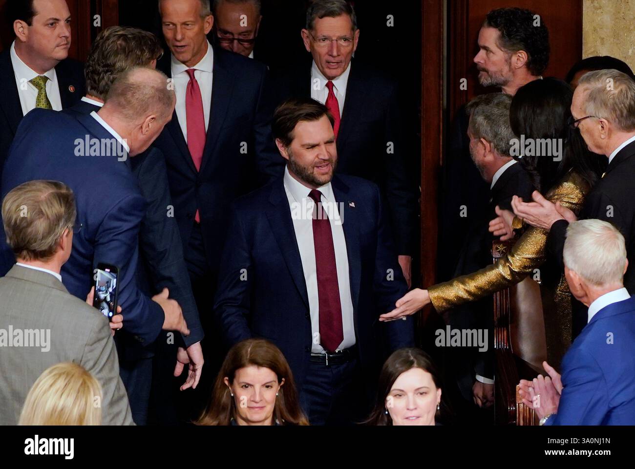 Washington, United States. 04th Mar, 2025. Vice President JD Vance ...