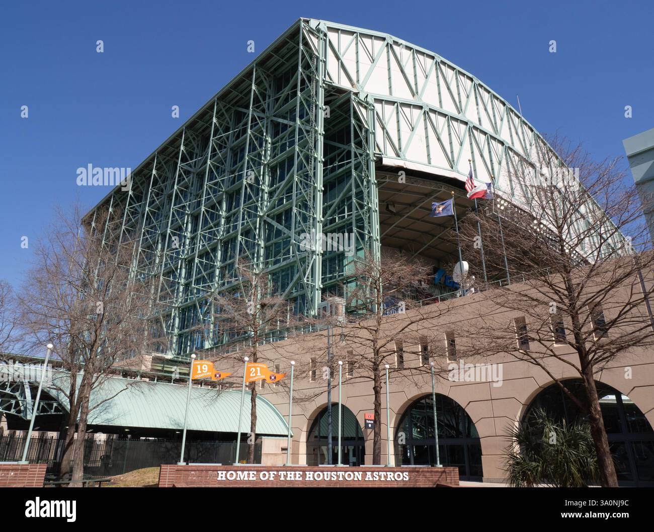 Newly renamed Daikin Park that is home to the Astros Major League Team ...