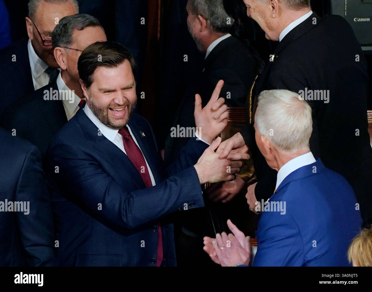 Washington, United States. 04th Mar, 2025. Vice President JD Vance ...