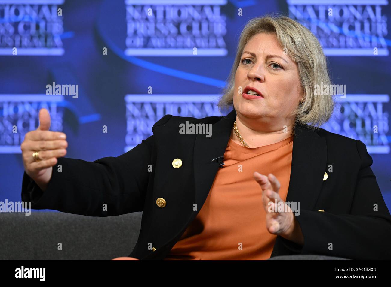 Canberra, Australia. 05th Mar, 2025. Chief economist at EY Oceania ...