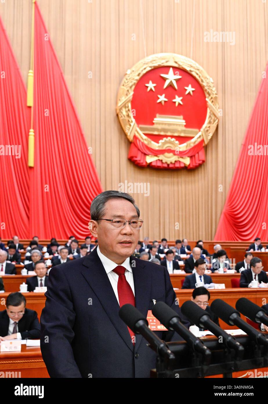 Li qiang opening march 5 2025 hi-res stock photography and images - Alamy