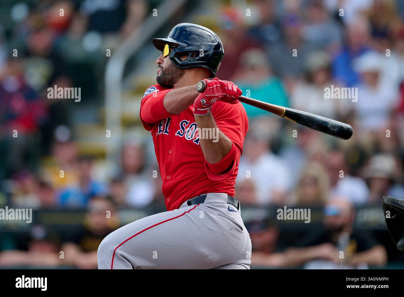 Boston Red Sox Abraham Toro (29) hits an RBI triple during an MLB ...