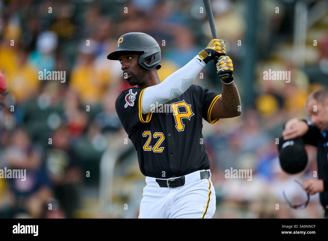 Pittsburgh Pirates Andrew McCutchen (22) at bat during an MLB Spring ...