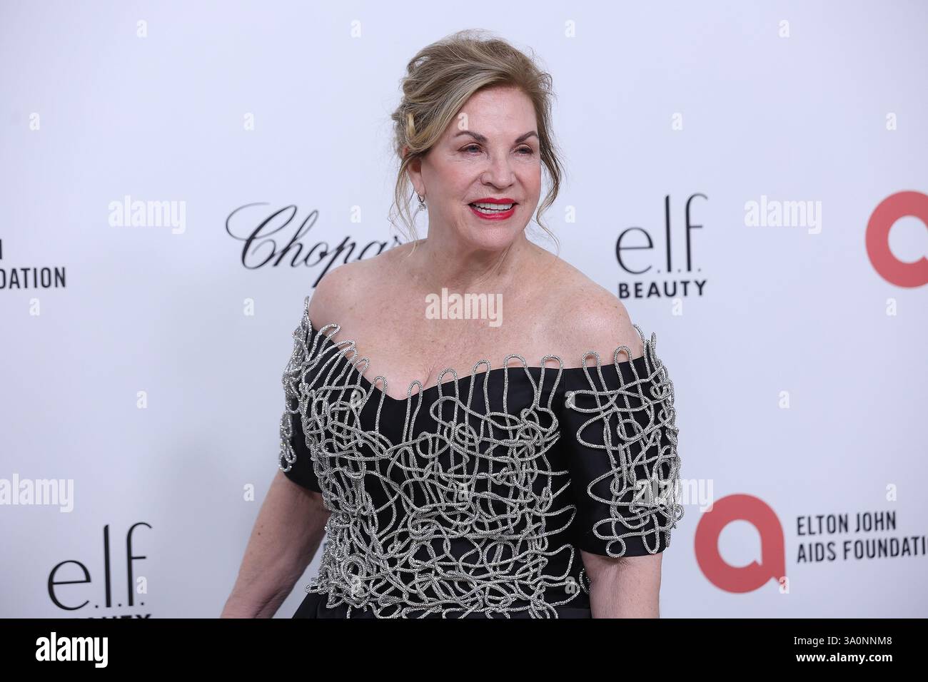 West Hollywood, USA. 04th Mar, 2025. Anne Andrews attends Elton John ...