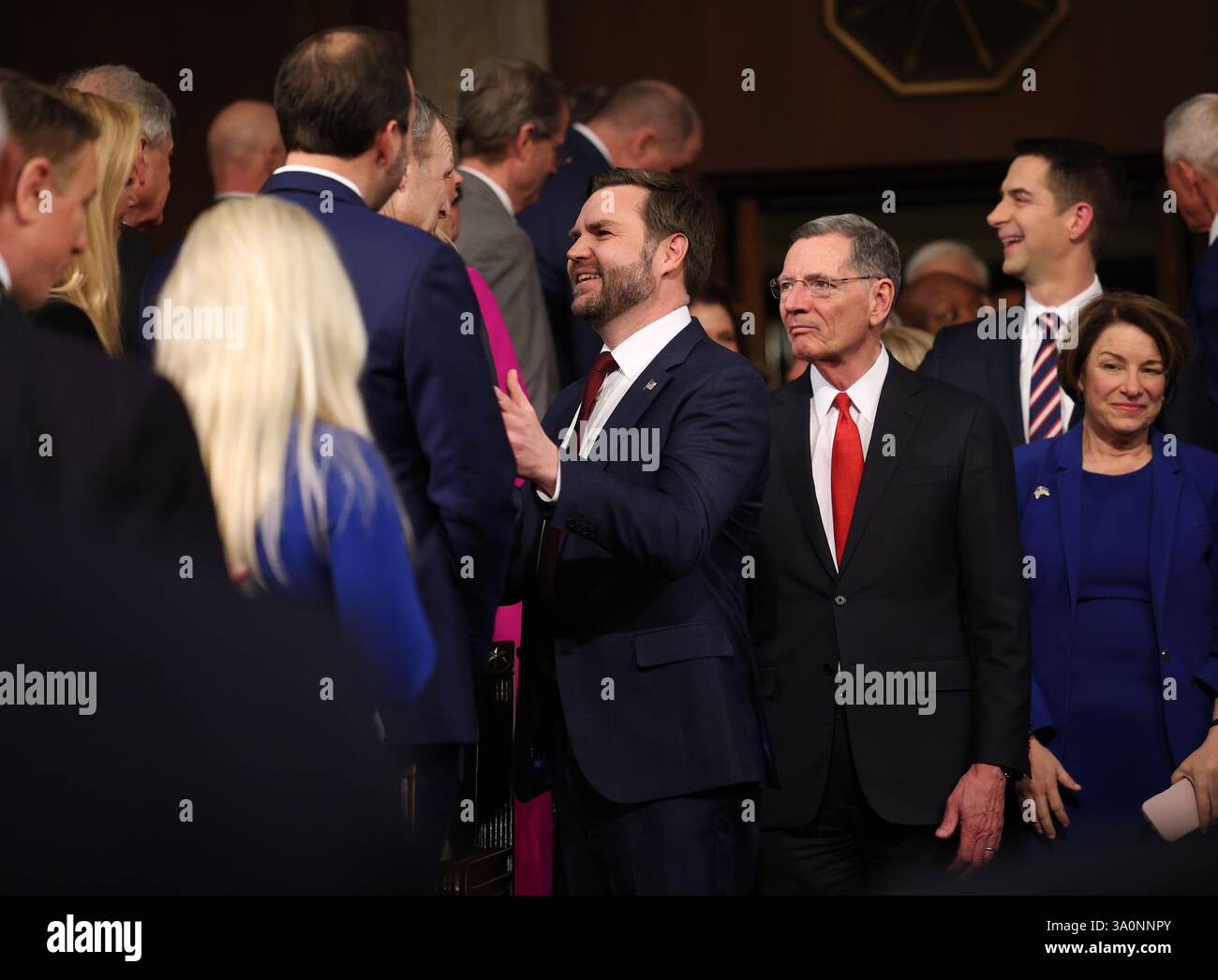Washington, DC, USA. 04th Mar, 2025. U.S. Vice President JD Vance talks ...