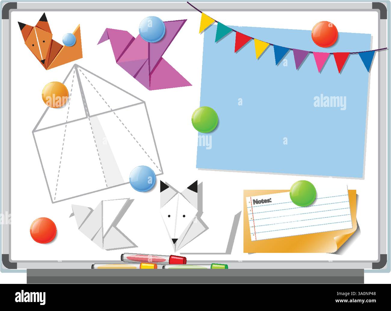 Ideas on whiteboard Stock Vector Images - Alamy