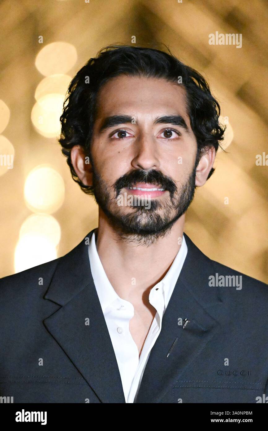 Paris, France. 04th Mar, 2025. Dev Patel attending the Le Grand Diner ...