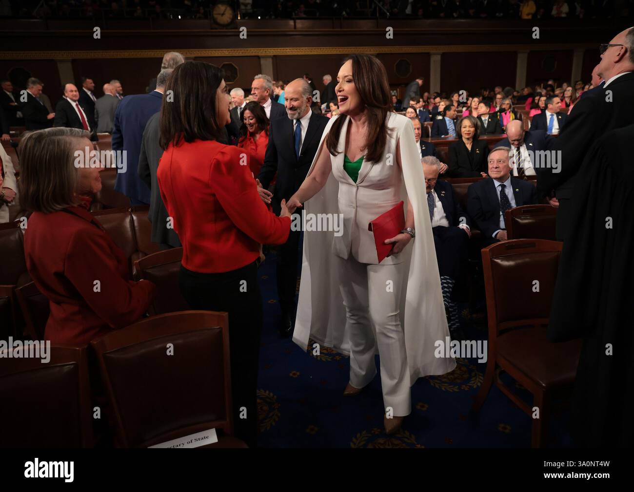 Secretary of Agriculture Brooke Rollins attends President Donald Trump ...