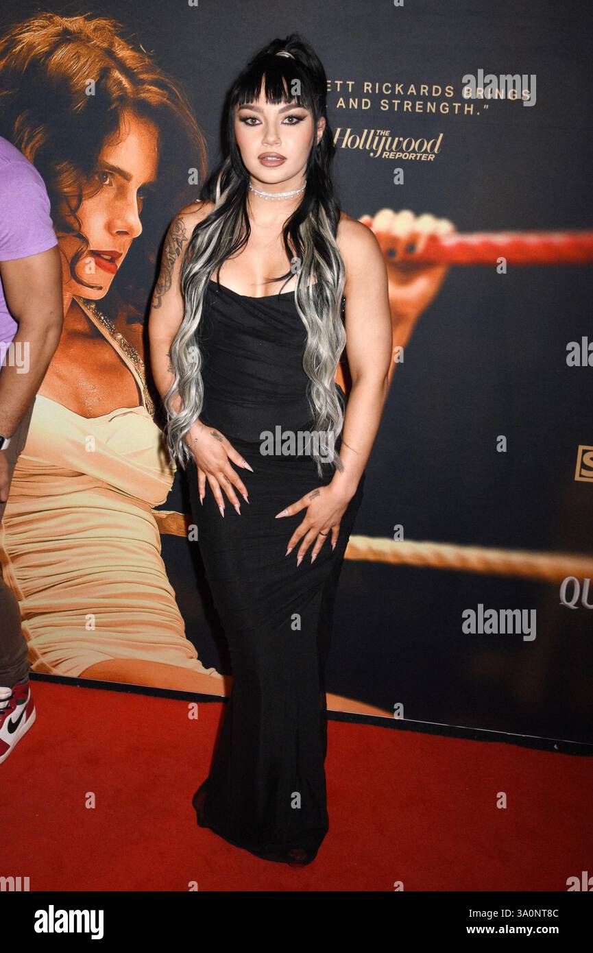 New York, NY, USA. 4th Mar, 2025. Skye Blue at the "Queen of the Ring ...