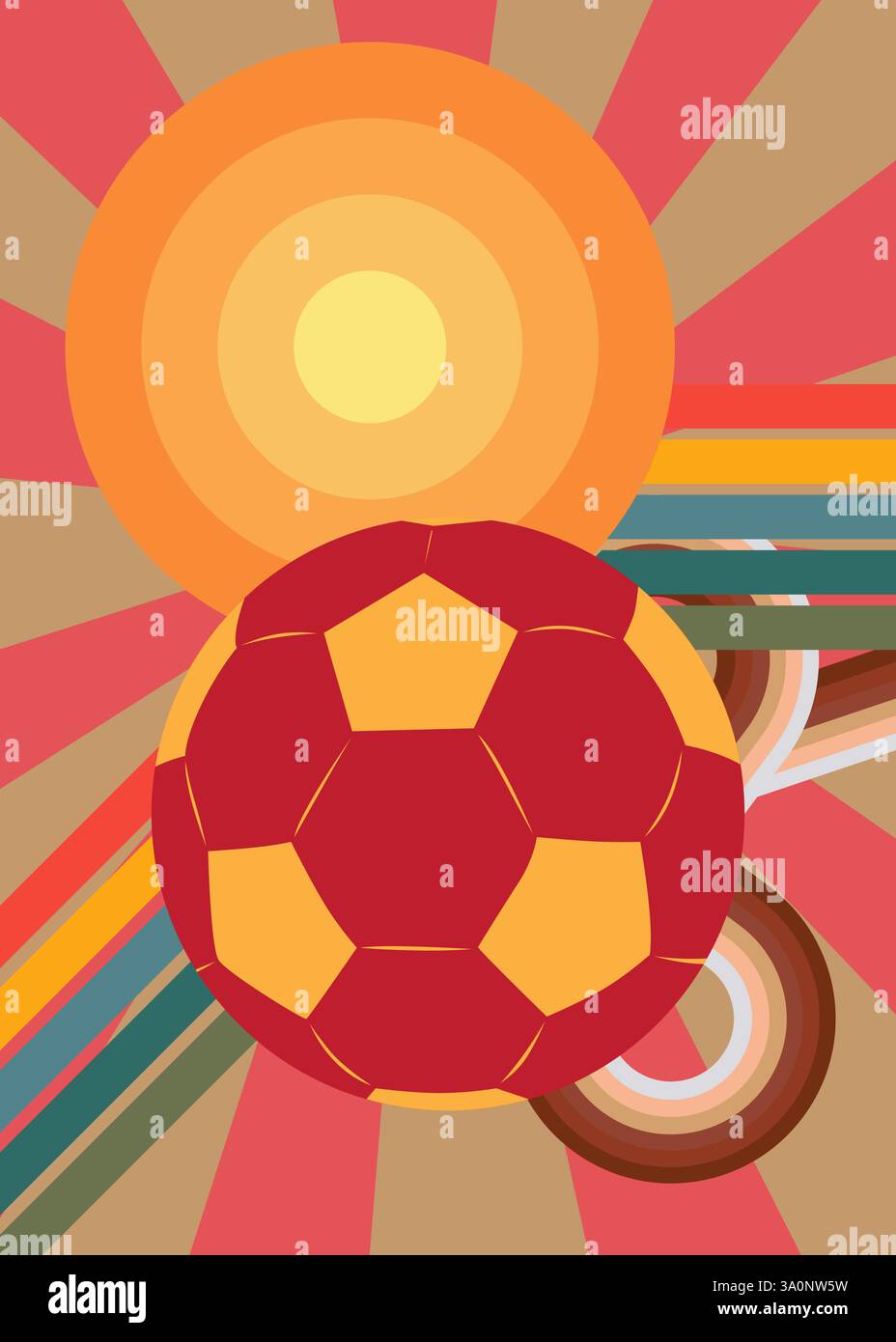 1970s football match Stock Vector Images - Alamy